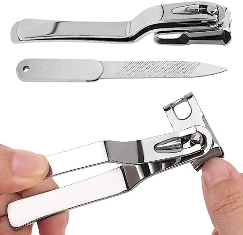 Amazon.com : 360 Degree Rotary Nail Clippers, Stainless Steel ...