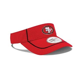 San Francisco 49ers Pipe Up Visor (Red, Adjustable) : Amazon.in ...