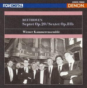 WIENER CHAMBER ENSEMBLE - BEETHOVEN:STRINGS SEPTET,STRINGS SEXTET ...