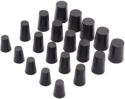 Amazon.com: 40 Piece 3/8inch to 3/4inch High Temp Silicone Rubber ...