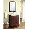 Amazon.com: Adams Mirror and 24" Vanity Set in Walnut : Tools & Home ...