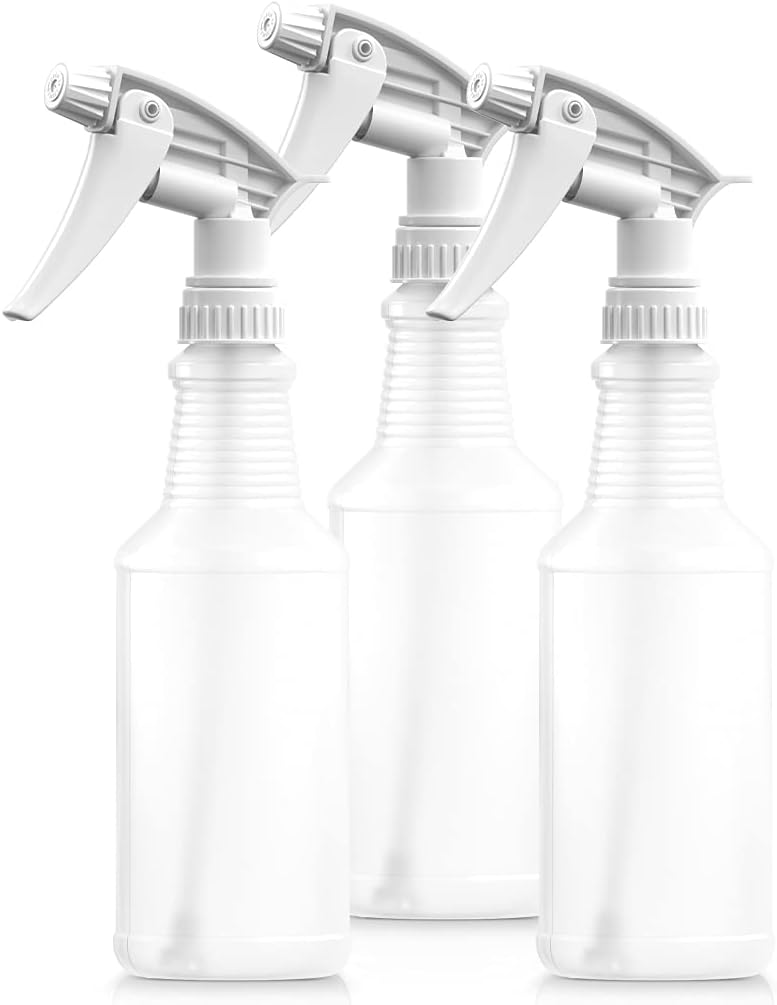 Amazon.com: Bar5F Empty Plastic Spray Bottles, Leak Proof, 16 oz. for ...