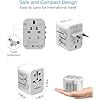 Amazon.com: TESSAN Universal Travel Adapter, International Power ...