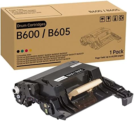 Amazon.com: B600 B605 B610 B615 Drum Cartridge Replacement for Xerox ...