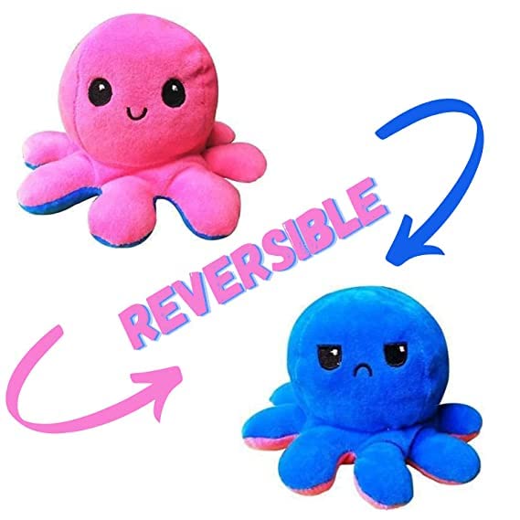 Buy TEDSTREE Mini Octopus Soft Push Toy - Small Stuffed Animal, Ocean ...