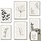 Amazon.de: BLATT PAPIER® 6er Boho Bilder Set Pampasgras (2x A3, 4x A4) Wandbilder, Poster Set ...