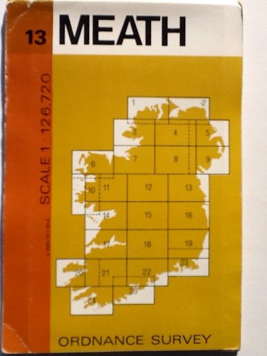 Meath (Sheet 13) (Irish half-inch scale map series) : Ordnance Survey ...