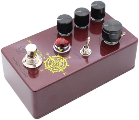 Amazon.com: COMPASS DRIVE Distortion, Overdrive, Booster Electric Guitar Bass Effect Pedal ...