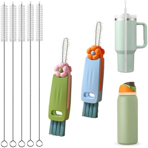 Amazon.com: Straw Cleaner Brush for Owala FreeSip 24oz/32oz/40oz ...