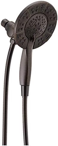 Delta Faucet 4-Spray In2ition Dual Shower Head with Handheld Spray, Oil ...