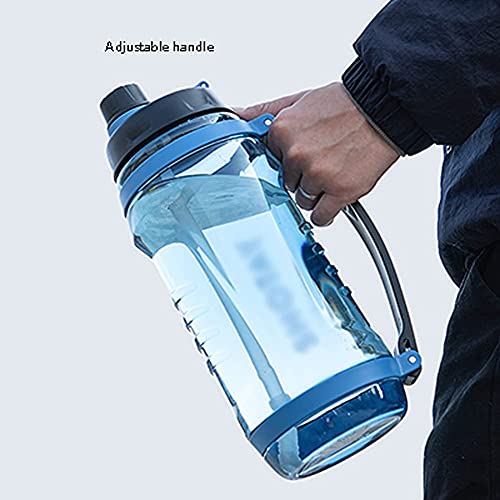 Waterfles Grote waterfles met strosport Waterpot Plastic Waterflessen ...