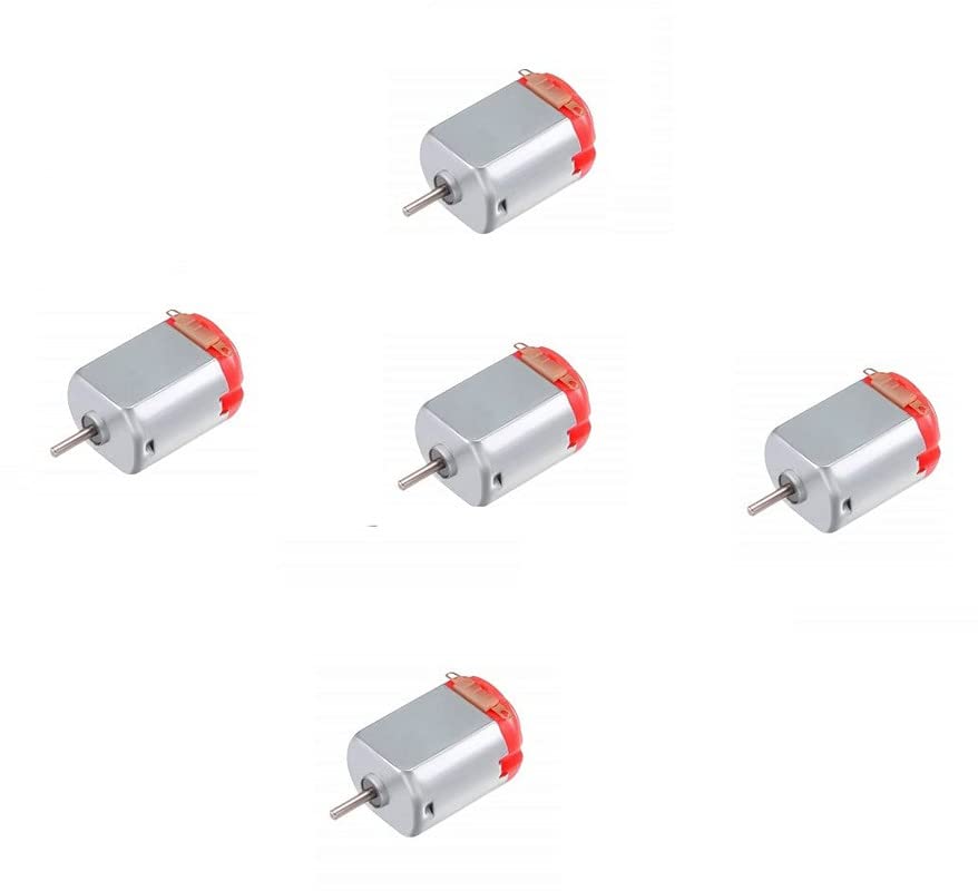 ESPtronics (5 Pcs) Mini DC Motor Kit DC Motor for DIY Electronic ...