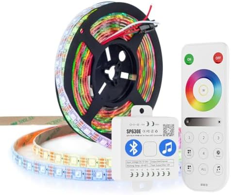 Amazon.com: BTF-LIGHTING WS2812B RGB ECO LED Strip, Chasing Effects ...