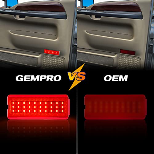 Snapklik.com : Gempro LED Interior Door Reflector Lights For Ford F250 ...
