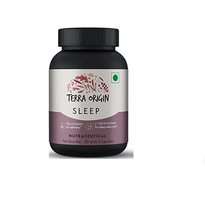 Terra Origin Sleep support with GABA | Non-habit forming | Organic | No Morning Drowsiness ...