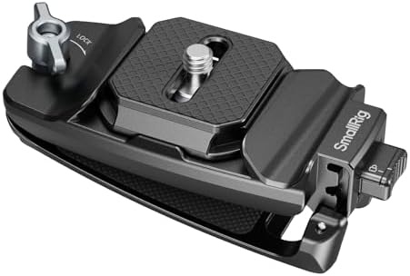 Amazon.com : SMALLRIG Camera Clip with Plate, Quick Release System for ...