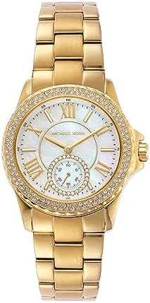 Buy Michael Kors Analog Gold Dial Women's Watch - MK5354I at Amazon.in