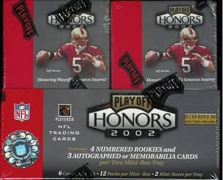Amazon.com: 2002 Playoff Honors Football Cards Hobby Box : Sports ...