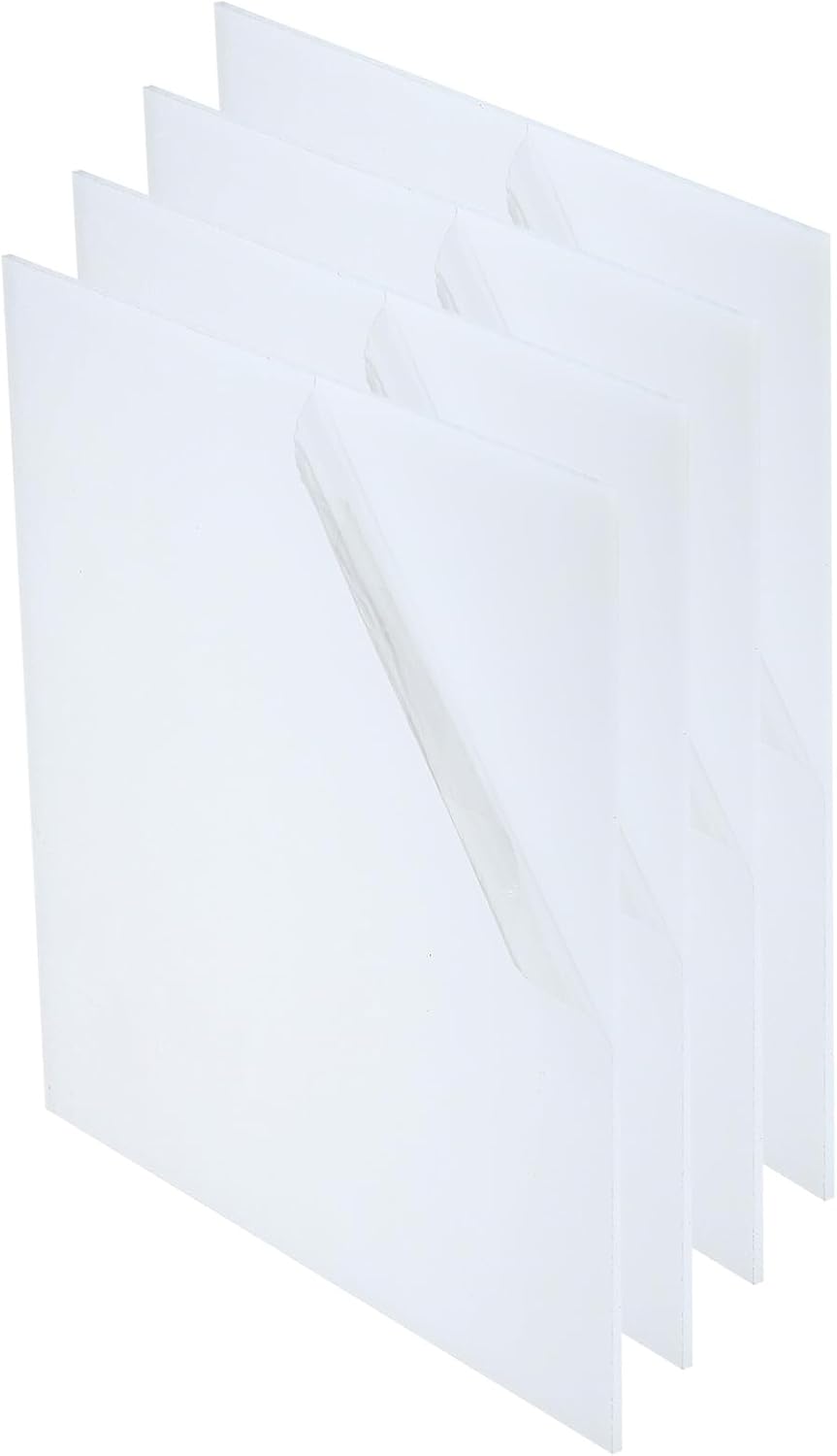 PATIKIL Lampshade Diffuser, 4pcs 12" x 12" Square Diffuser for Lighting ...