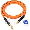 FYPower Air Compressor Whip Hose 3/8 Inch x 10 Feet Lead in Hybrid Hose ...