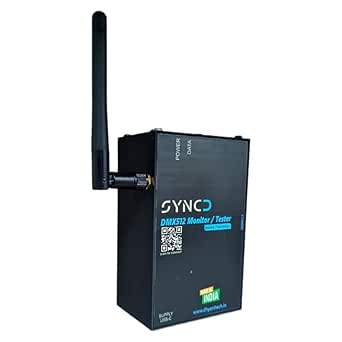 DMX Tester, DMX Monitor, DMX512 Monitor/Tester, (Wireless Mode support ...