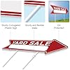 Amazon.com : 6 Pack Yard Sale Arrow Signs with Stake Double Sided, 17 x ...
