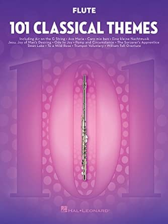Amazon.com: 101 Classical Themes – Flute Sheet Music | Essential ...