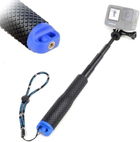 Amazon.com : YALLSAME 7''-23'' Extendable Selfie Stick for GoPro ...