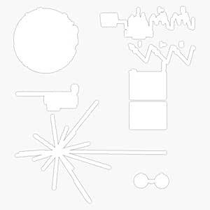 Amazon.com - The Voyager Golden Record Classic Bumper Sticker Vinyl ...