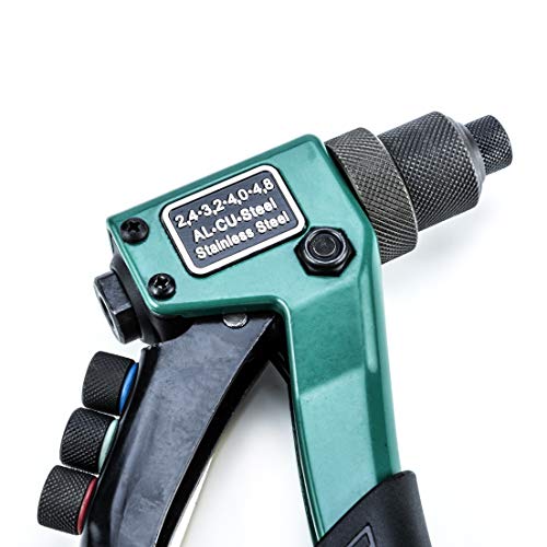 SATA ST90501SC 8-Inch Riveter Gun, with a Heavy-Duty Steel Body and a ...