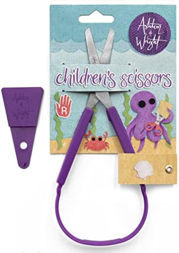 Handi Stitch 6 Pack 20cm/8 inches Adaptive Easy Grip Loop Scissors ...