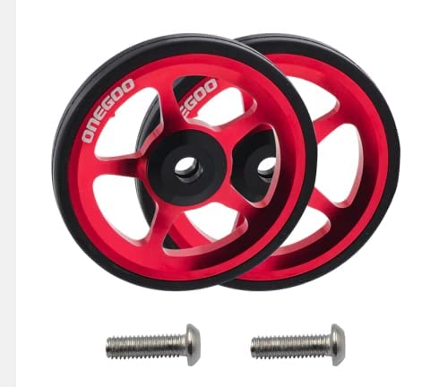 London Craftwork Lightweight Easy Wheels For BROMPTON in RED – BigaMart