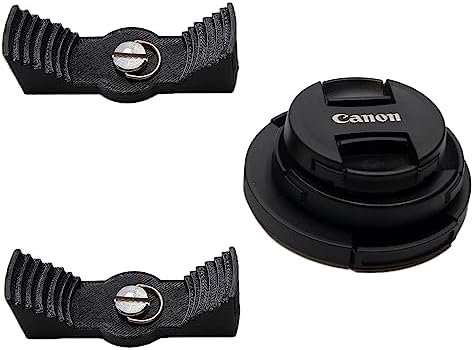 Amazon.com : 2 Pack Lens Cap Keeper Holder for Any Size Camera Lens ...