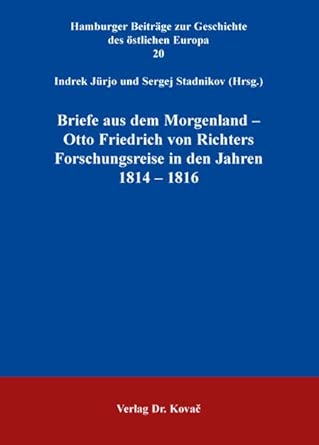 Amazon.com: Briefe aus dem Morgenland – Otto Friedrich von Richters ...