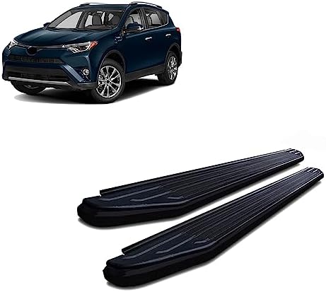 Amazon.com: Black Horse Off Road Peerless Running Boards Black ...