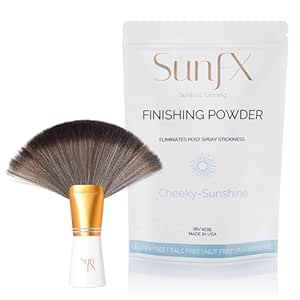 Amazon.com : SunFX Post Spray Tanning Finishing Powder 1LB Cheeky Sunshine & Professional Salon ...