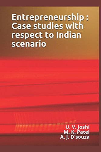 Entrepreneurship: Case studies with respect to Indian scenario (Case ...