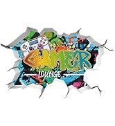 Amazon.com: TOARTI 3D Game Wall Decals,Gaming Wall Stickers for Boys ...