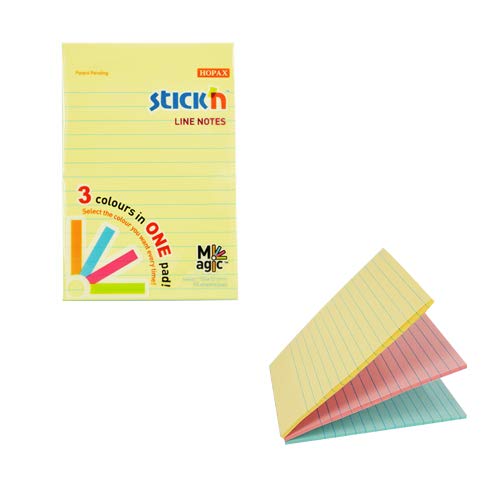 STICK'N Sticky Notes 21579, Magic Notes, Size 6X4" Lined Notes ...