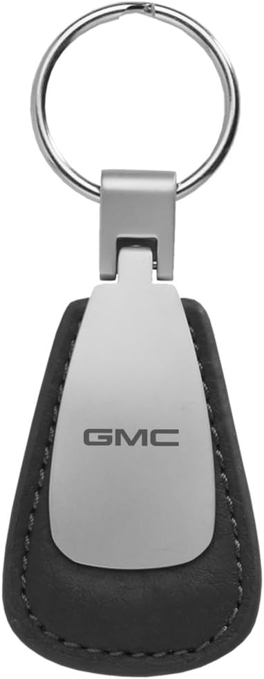 Amazon.com: SR1 Performance Teardrop Keychain for GMC - Leather Key ...