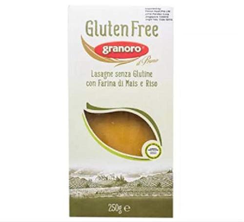 Amazon.com : Granoro Pasta Lasagne Gluten Free 250g - Gluten Free ...