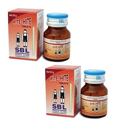Buy SBL RITE HITE TABS 25G PACK OF 3 Online at Low Prices in India ...