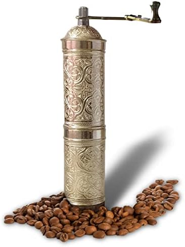 Amazon.com: Set of Two Turkish Manual Coffee Grinders, Coffee Mill ...