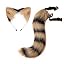 Oreille et Queue de Renard Cosplay, Queue de Renard Deguisement Adulte ...