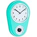 Bai 280.TU Retro Kitchen Timer Wall Clock, Turquoise : Amazon.ca: Home