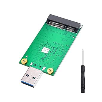 ELUTENG mSATA Adapter, mSATA to USB 3.0 Adapter, USB mSATA SSD Reader ...