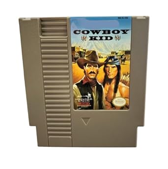 Amazon.com: Cowboy Kid Game Cartridge for 8 Bit 72 Pins NES Video Game ...