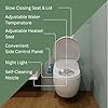 Inus N31 Electric Heated Bidet Toilet Seat Elongated, Warm Water, Smart ...