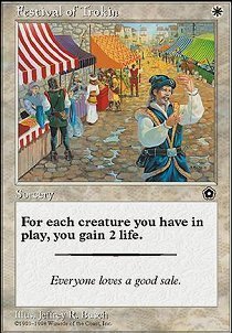 Amazon.com: Magic: the Gathering - Festival of Trokin - Portal Second ...
