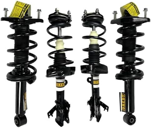 Amazon.com: OREDY Set Complete Struts Shock Absorbers for 2012-2014 ...